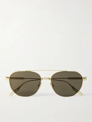 Dior Gold Tone Eyewear For Men