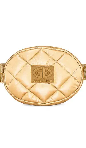 Goldbergh Gold Tone Belt Bags