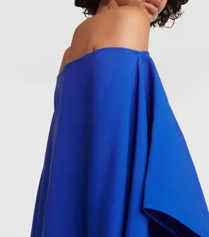 TALLER MARMO Jerry One-shoulder Jumpsuit - Blue