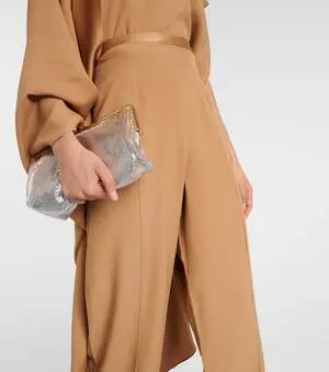 TALLER MARMO High-rise Wide-leg Pants - Brown