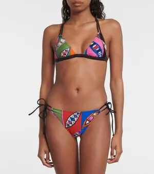 Emilio Pucci Girandole Bikini Top