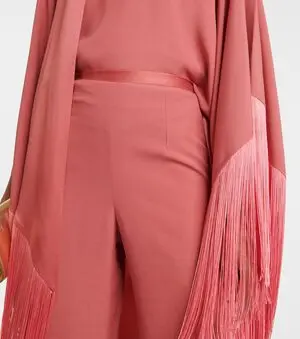 TALLER MARMO Nevada High-rise Wide-leg Pants - Pink