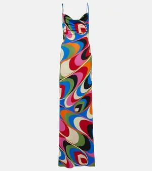 Emilio Pucci Onde Maxi Dress