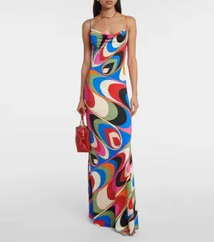 Emilio Pucci Onde Maxi Dress
