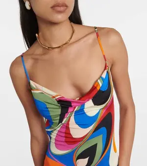 Emilio Pucci Onde Maxi Dress