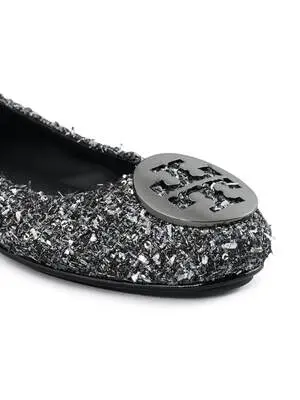 Tory Burch Minnie Travel Tweed Ballerinas