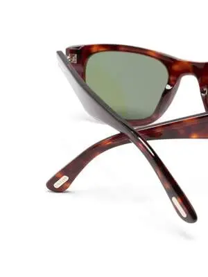 TOM FORD Kendel Square-frame Sunglasses - Brown