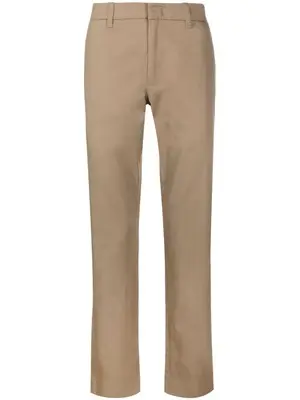 Vince Slim-leg Twill Cotton Chinos - Brown