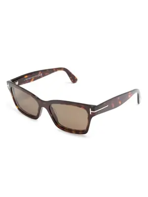 TOM FORD Mikel Square-frame Sunglasses - Brown