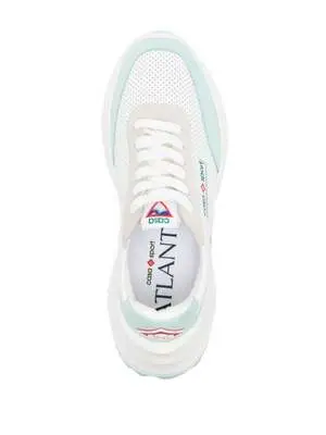Casablanca Atlantis Leather Sneakers - White