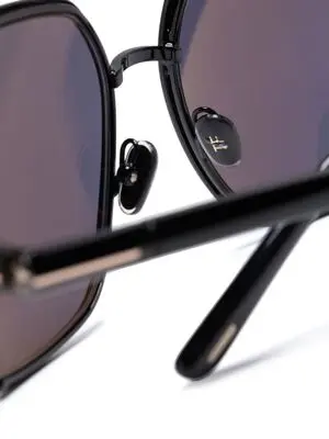 TOM FORD Matte-effect Square-frame Sunglasses