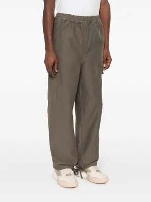 Études Studio Forum Twill Cargo Trousers - Brown