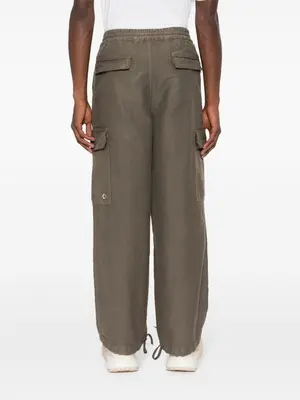 Études Studio Forum Twill Cargo Trousers - Brown