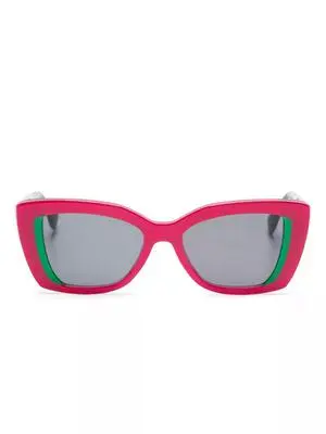 FACE À FACE Ashoka Square-frame Sunglasses - Pink