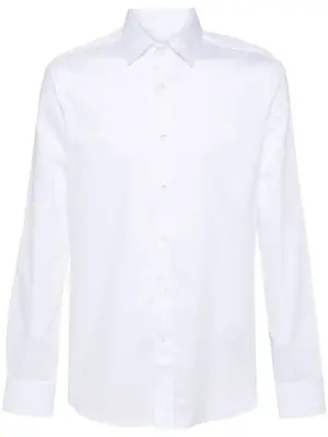Canali Long-sleeve Cotton Shirt