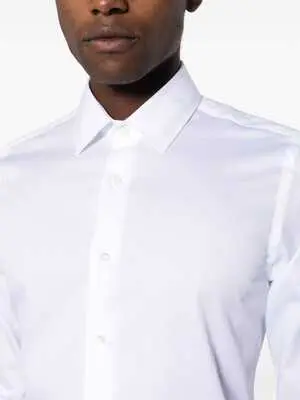 Canali Long-sleeve Cotton Shirt