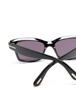 TOM FORD Square Frame Sunglasses - Black