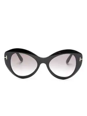 TOM FORD Guinivere Cat-eye Sunglasses - Black