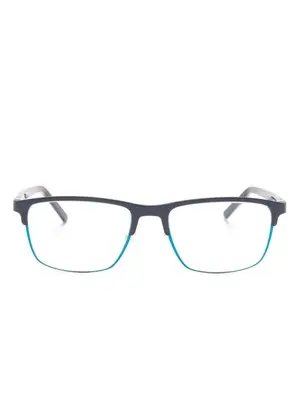 FACE À FACE Alium Watt Rectangle-frame Eyeglasses - Blue