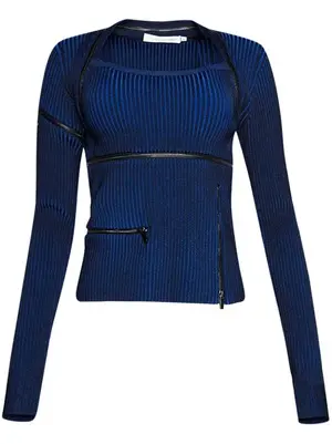 Christopher Esber Zip Up Tops