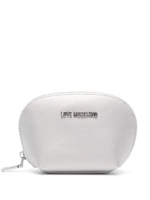 Moschino Logo-plaque Makeup Bag