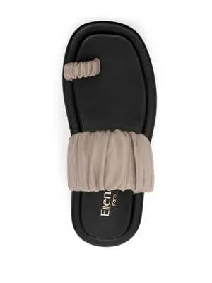 ELLEME Amor 39mm Platform Leather Sandals