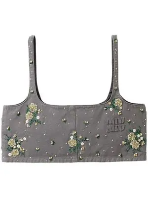 Miu Miu Spaghetti Strap Camis Tanks For Women