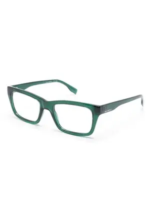 Karl Lagerfeld Rectangle-frame Logo Eyeglasses