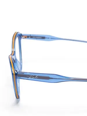 Karl Lagerfeld Transparent Cat-eye Glasses