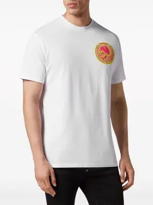 Philipp Plein Logo-patch Cotton T-shirt