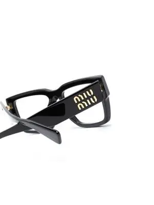 Miu Miu Rectangle-frame Glasses