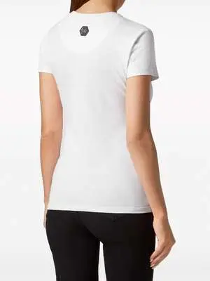 Philipp Plein Pure Crystals-embellished T-shirt - White