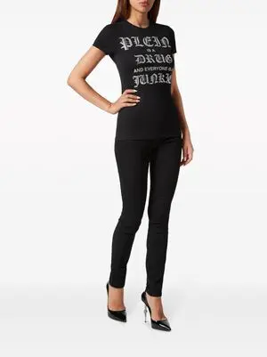 Philipp Plein Pure Cotton T-shirt - Black
