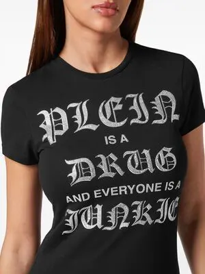 Philipp Plein Pure Cotton T-shirt - Black