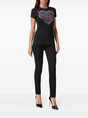 Philipp Plein Pure Cotton T-shirt - Black