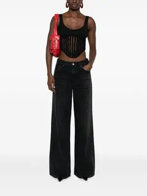 AGOLDE Clara Wide-leg Jeans