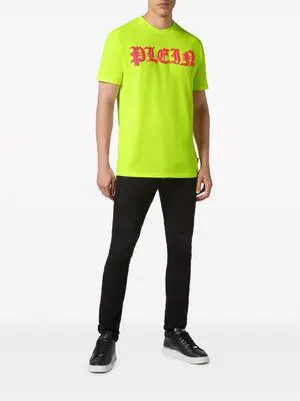 Philipp Plein Gothic Plein Cotton T-shirt