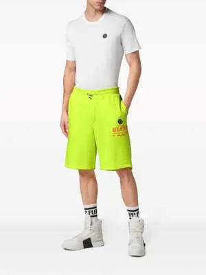Philipp Plein Logo-embossed Track Shorts