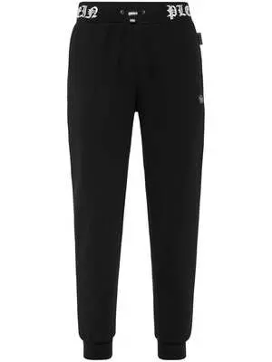 Philipp Plein Logo-embroidery Track Pants - Black