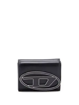 DIESEL® 1dr Leather Wallet - Black