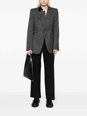MARINA YEE Asymmetric Single-breasted Blazer