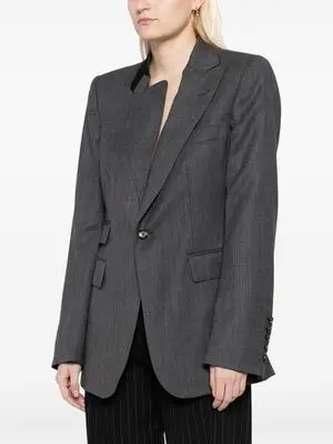 MARINA YEE Asymmetric Single-breasted Blazer