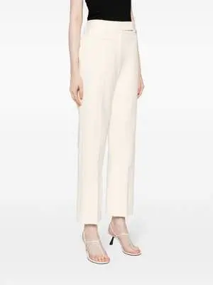 GOODIOUS Straight-leg Tailored Trousers - Neutrals