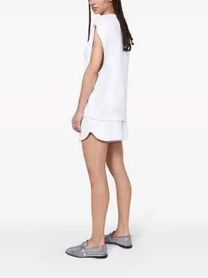 Stella McCartney S-wave Cotton Tank Top - White