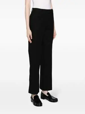 GOODIOUS Straight-leg Tailored Trousers - Black