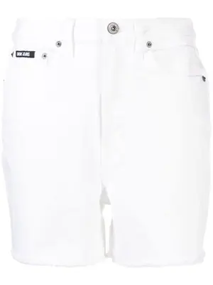 Dkny Kent High-rise Denim Shorts