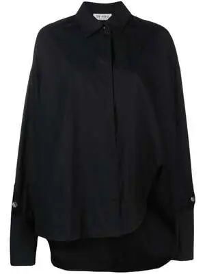 Attico Logo-stud Cotton Shirt