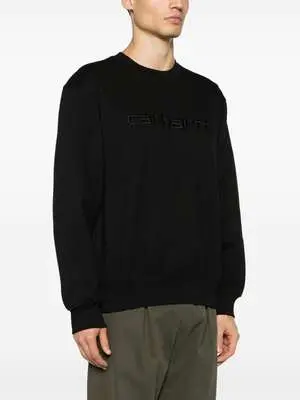 Carhartt Work In Progress Cotton Blend Sweatshirt - Black