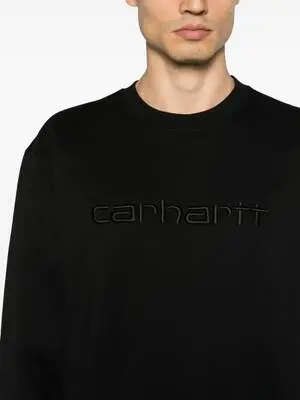 Carhartt Work In Progress Cotton Blend Sweatshirt - Black