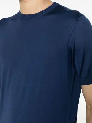 Colombo Crew-neck Fine-knit T-shirt